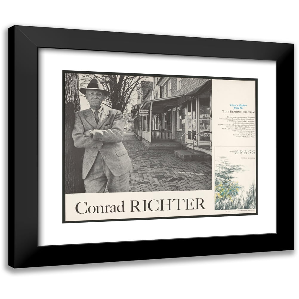 Carl Mydans 14x12 Black Modern Framed Museum Art Print Titled - Conrad ...