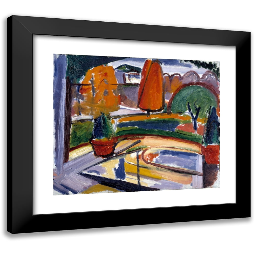 Carl Newman 17x15 Black Modern Framed Museum Art Print Titled ...