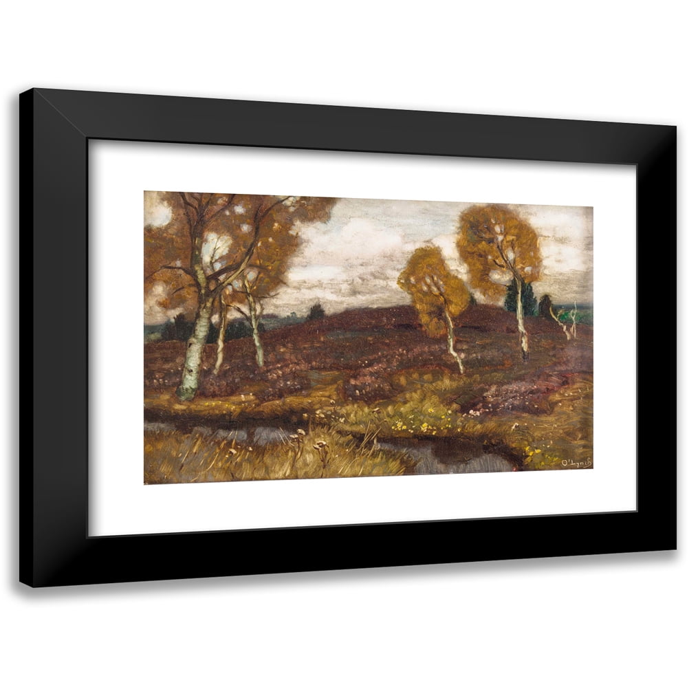 Carl O'Lynch of Town 24x17 Black Modern Framed Museum Art Print Titled ...