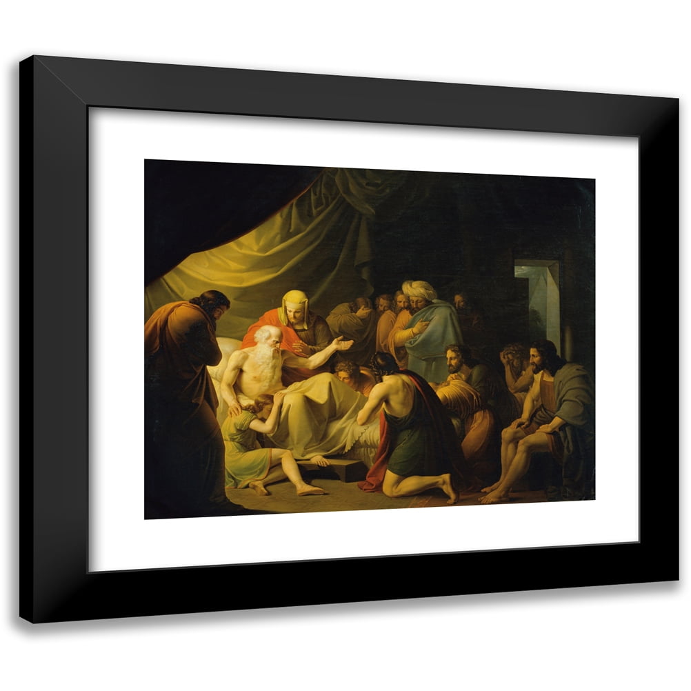 Carl Peter Goebel the Elder 18x15 Black Modern Framed Museum Art Print ...