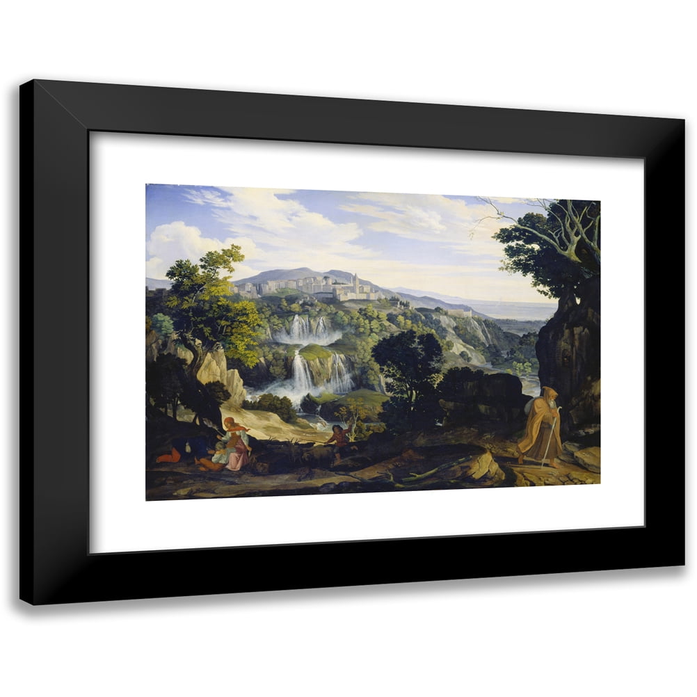 Carl Philipp Fohr 24x18 Black Modern Framed Museum Art Print Titled ...