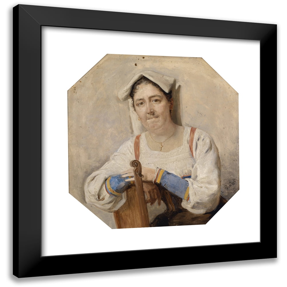 Carl Probst 15x16 Black Modern Framed Museum Art Print Titled ...