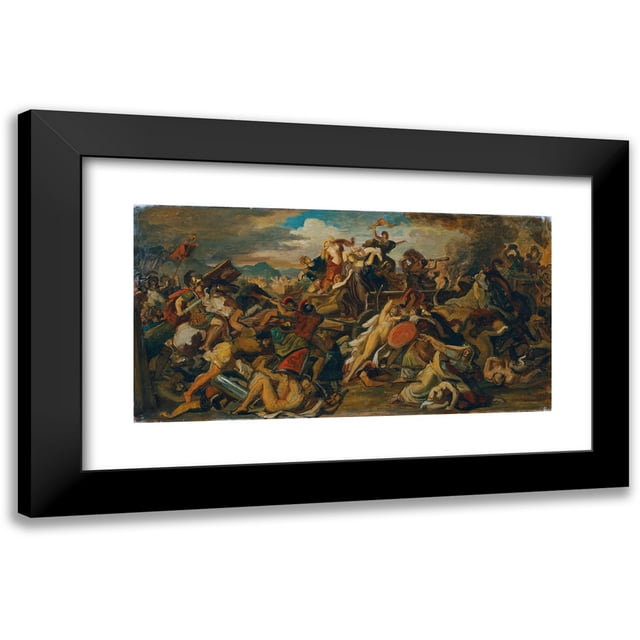Carl Rahl 18x11 Black Modern Framed Museum Art Print Titled - The ...