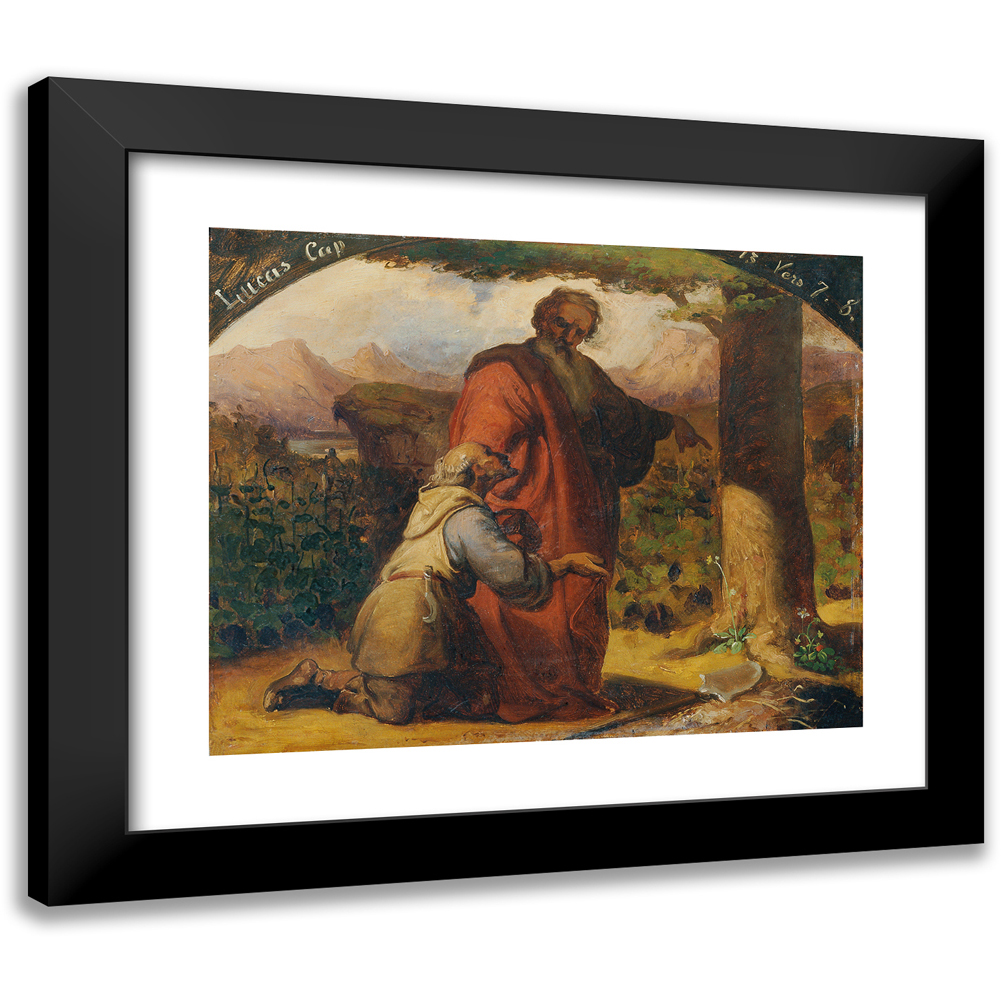 Carl Rahl 24x20 Black Modern Framed Museum Art Print Titled - The ...