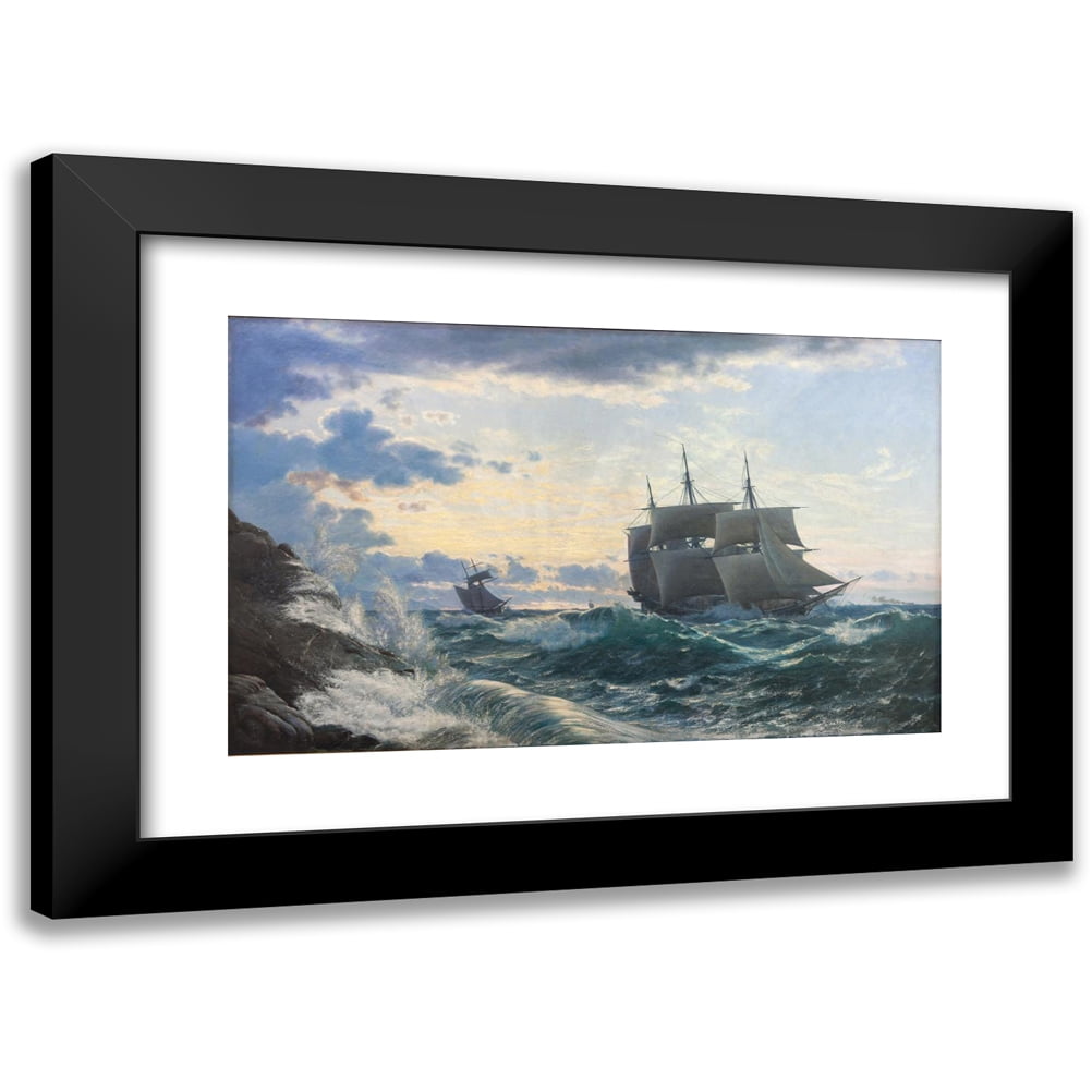 Carl Rasmussen 14x11 Black Modern Framed Museum Art Print Titled ...