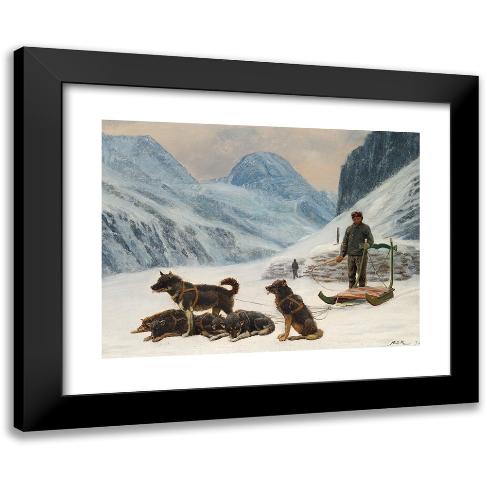 Carl Rasmussen 24x19 Black Modern Framed Museum Art Print Titled - A ...