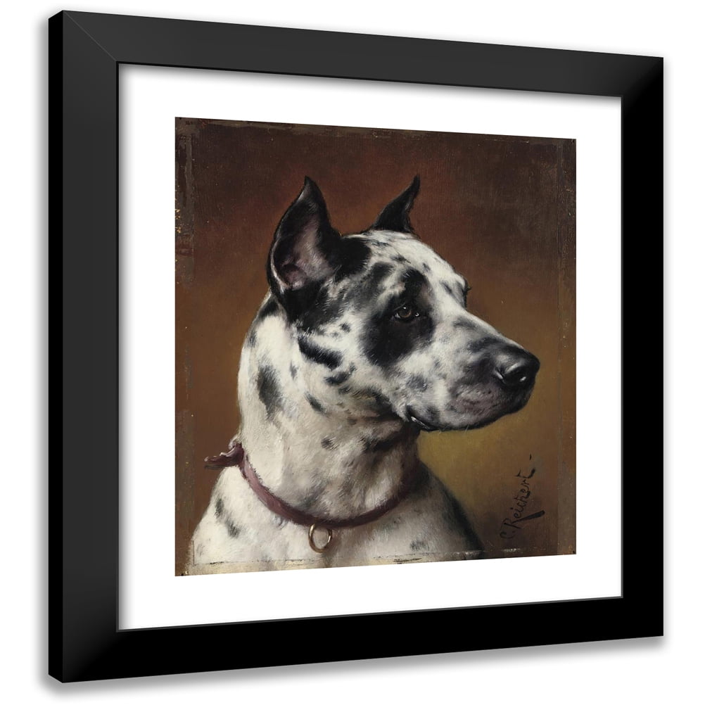 Carl Reichert 12x14 Black Modern Framed Museum Art Print Titled - A ...