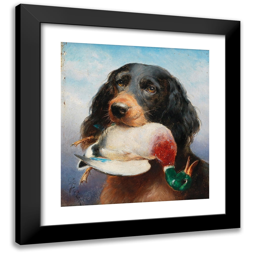 Carl Reichert 15x16 Black Modern Framed Museum Art Print Titled ...