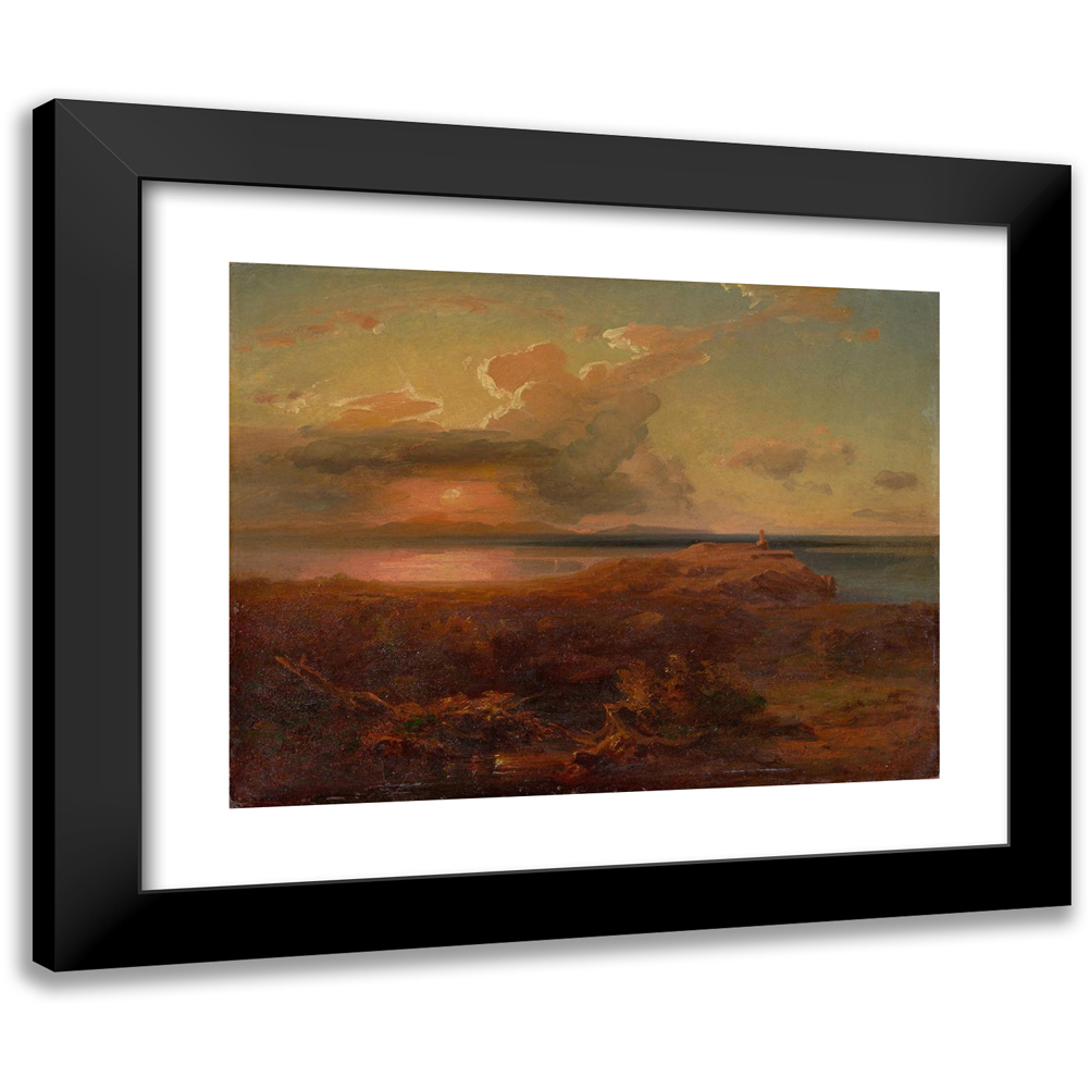 Carl Rottmann 24x19 Black Modern Framed Museum Art Print Titled ...