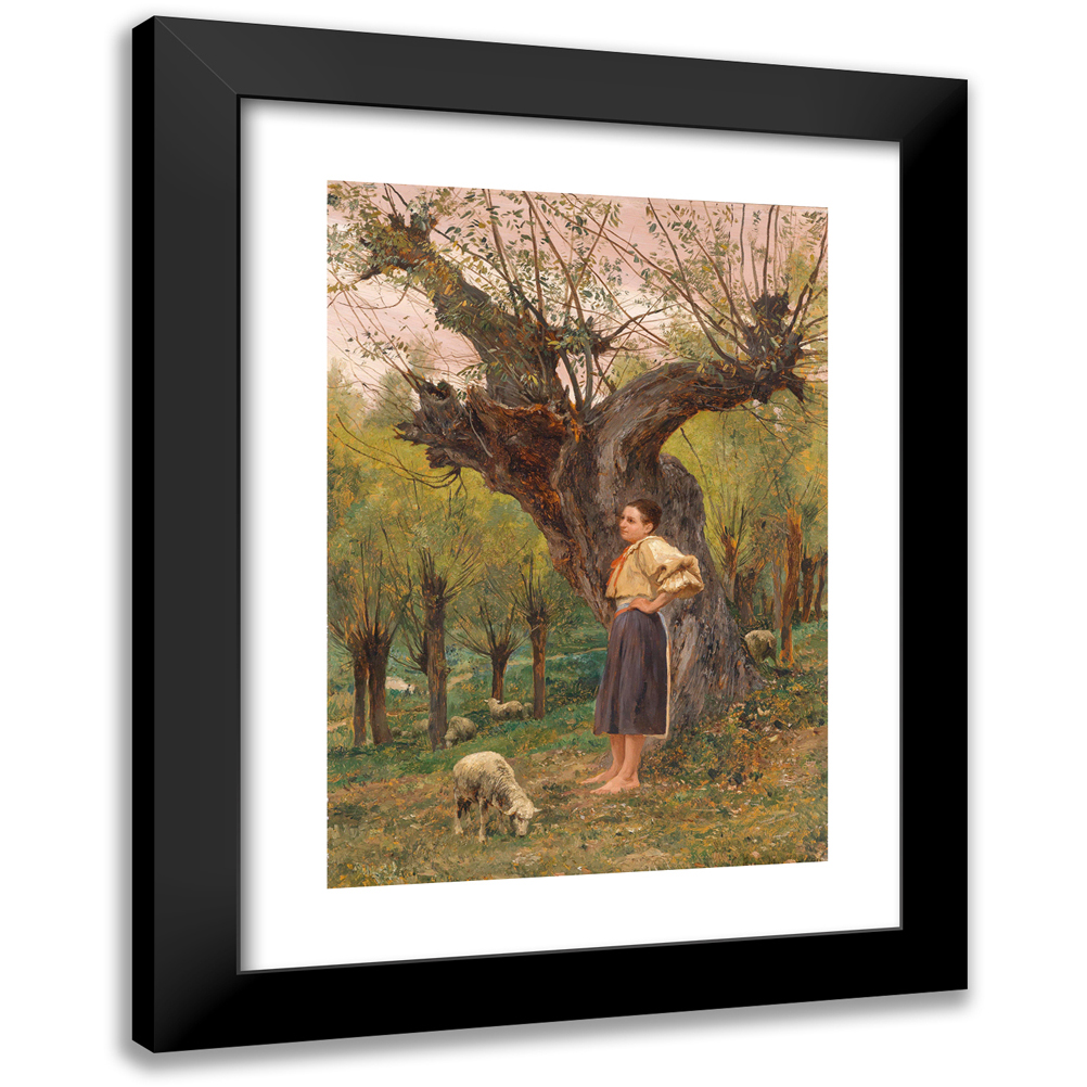 Carl Rudolf Huber 14x18 Black Modern Framed Museum Art Print Titled ...