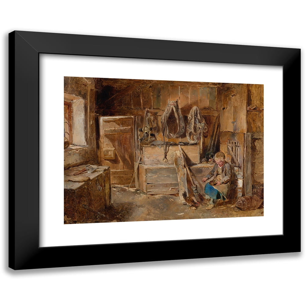 Carl Schindler 24x19 Black Modern Framed Museum Art Print Titled - In ...