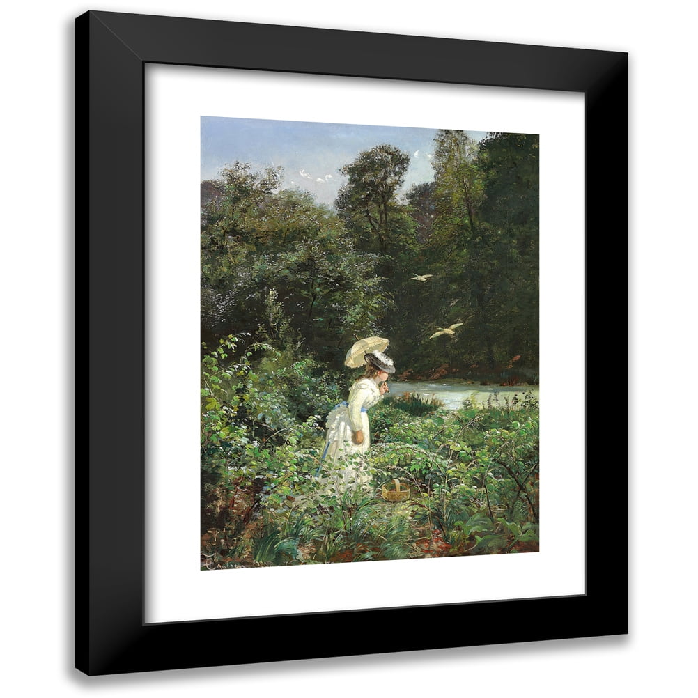 Carl Schlichting-Carlsen 19x24 Black Modern Framed Museum Art Print ...