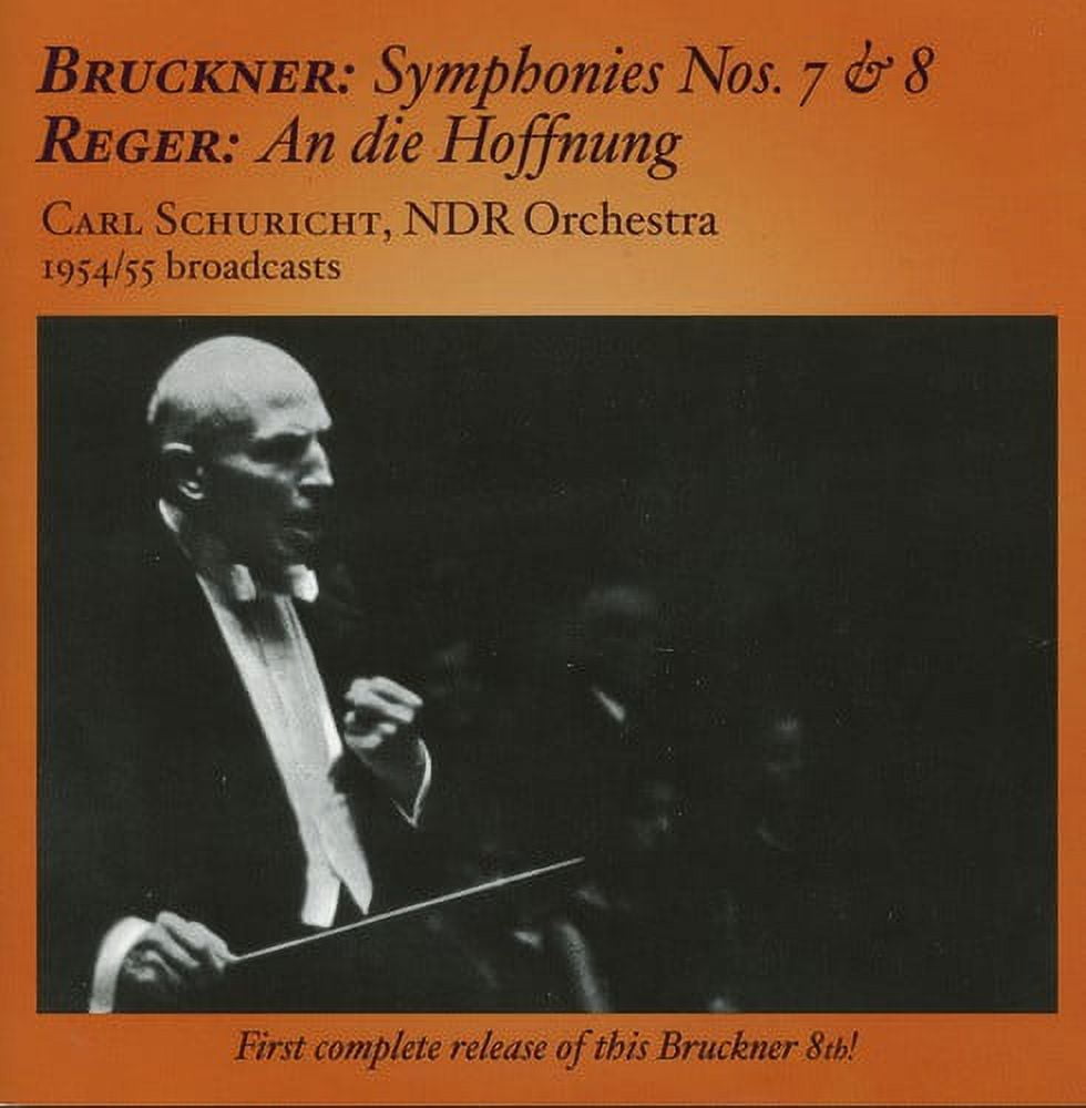 Carl Schuricht - Carl Schuricht Conducts Bruckner & Reger in Hamburg ...