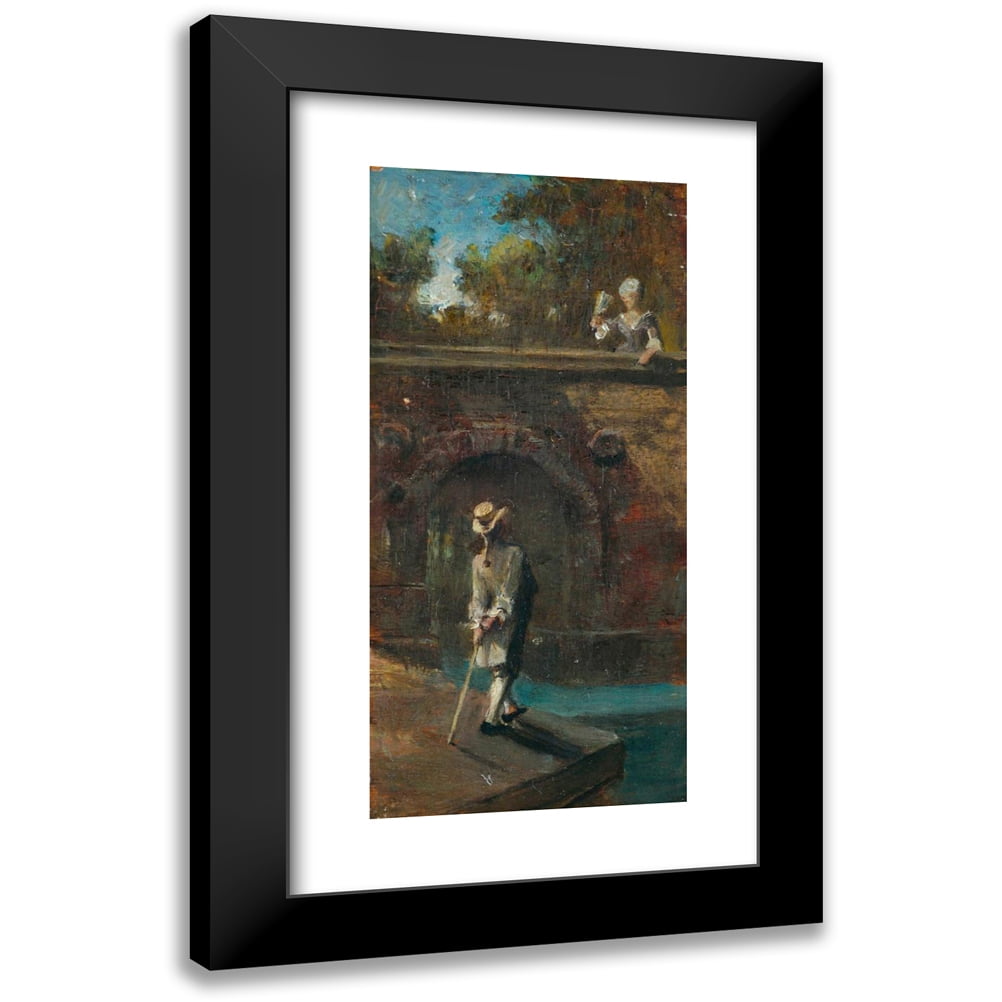 Carl Spitzweg 13x24 Black Modern Framed Museum Art Print Titled ...