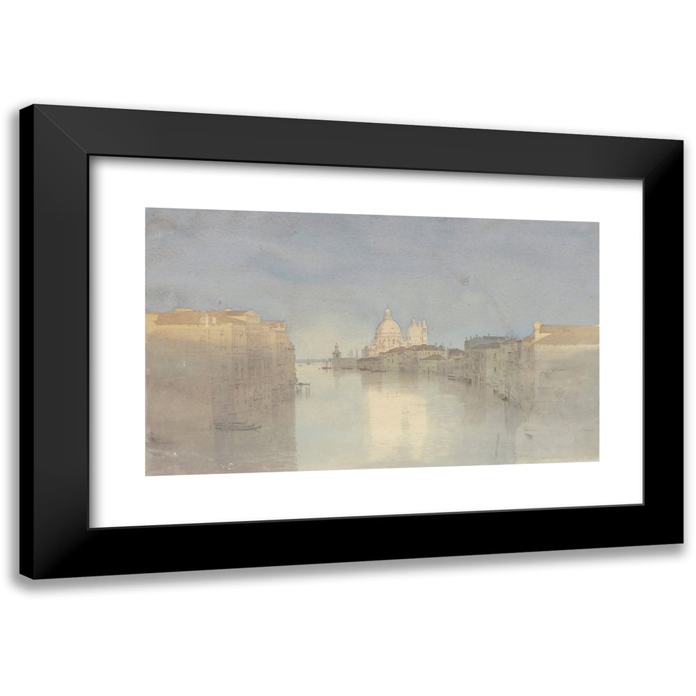 Carl Theodor Reiffenstein 24x16 Black Modern Framed Museum Art Print ...