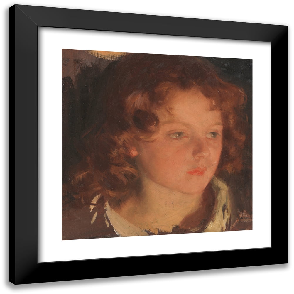 Carl Von Marr 15x15 Black Modern Framed Museum Art Print Titled ...