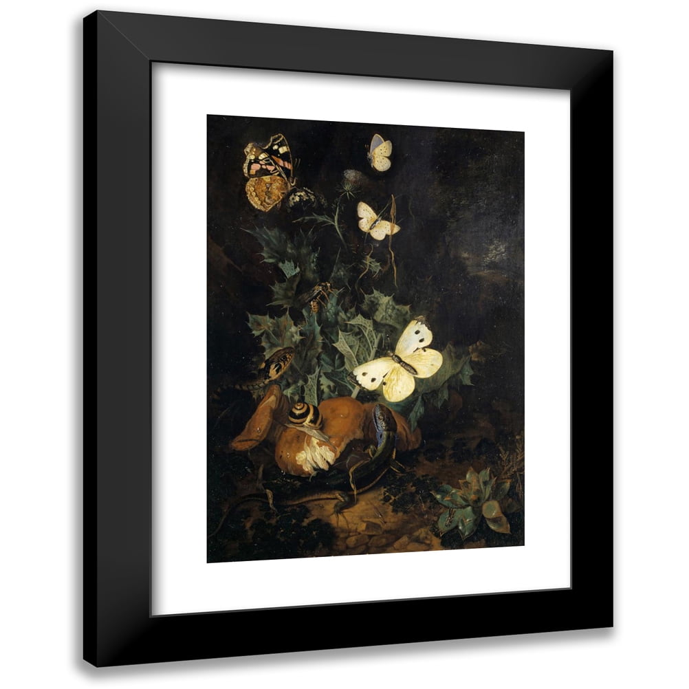 Carl Wilhelm De Hamilton 14x18 Black Modern Framed Museum Art Print ...
