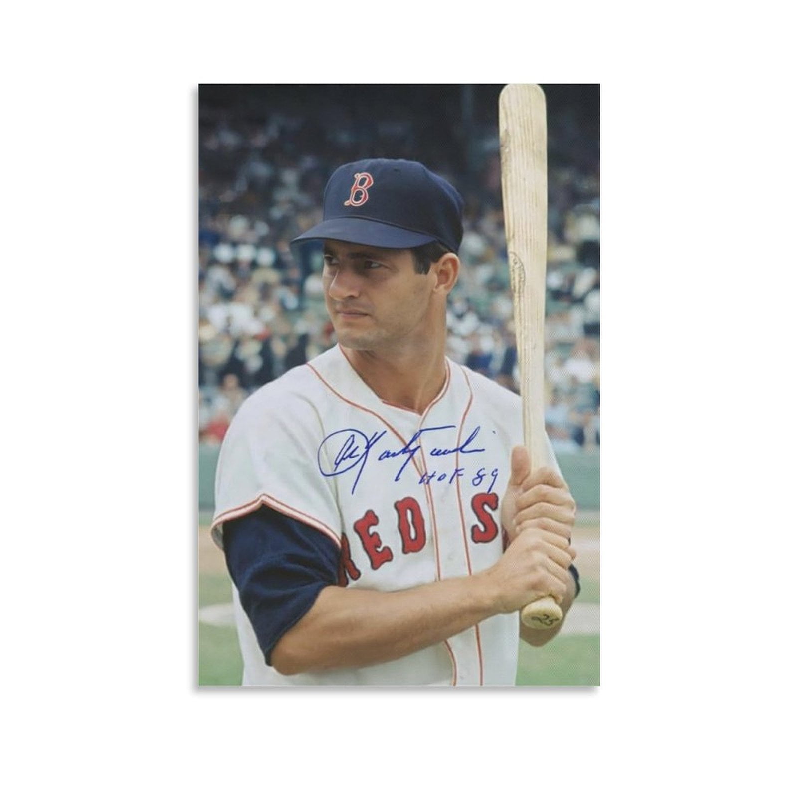 Carl Yastrzemski Canvas Poster Poster Cool Artworks Painting Wall Art ...