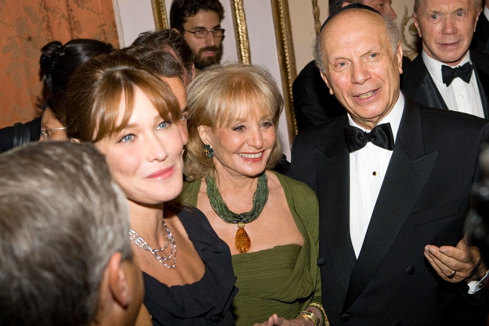 Carla Bruni-Sarkozy Barbara Walters Rabbi Arthur Rabbi Arthur Schneier In Attendance For Appeal ...