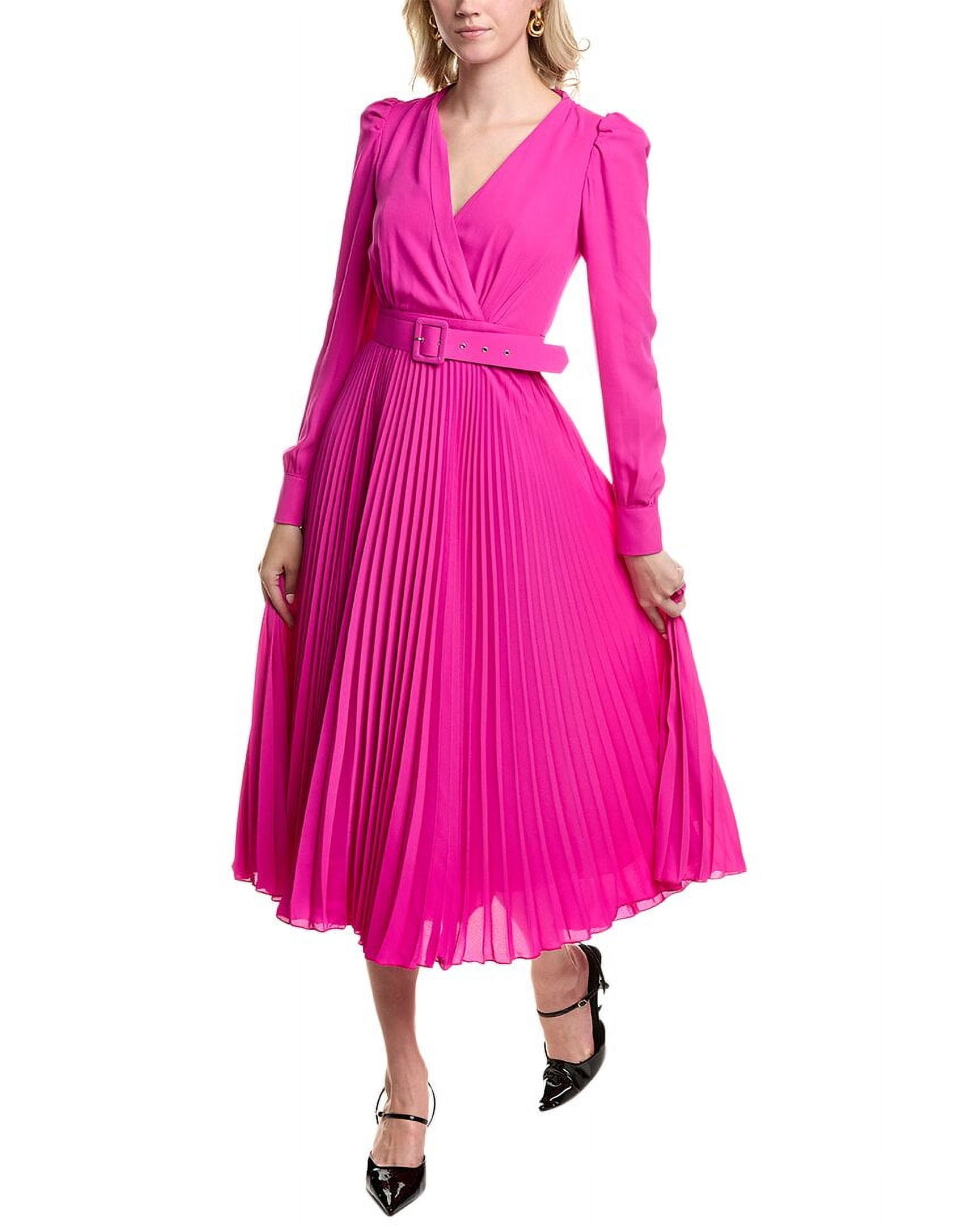 Carla Ruiz womens Midi Dress, 6, Pink - Walmart.com