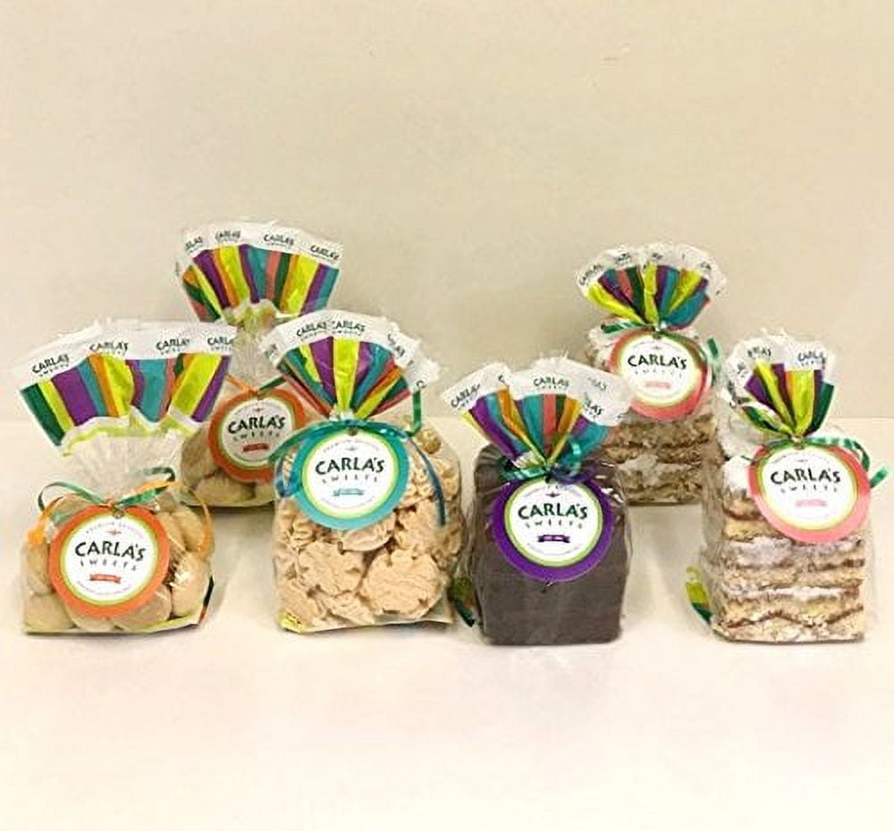 Carla's Sweets Assortment 12 (1 Meringue, 1 Brownie, 2 Guava cakes, 2 ...