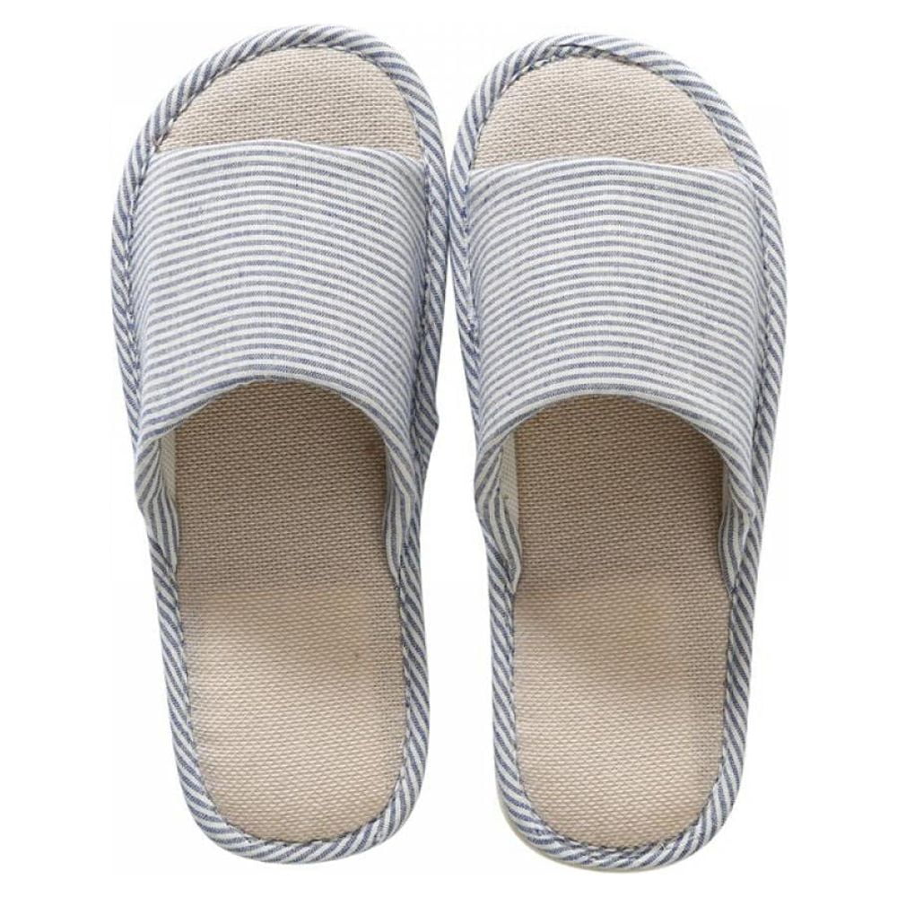 Carlendan Women's 37/38 Cotton Memory Foam Summer House Slippers ...