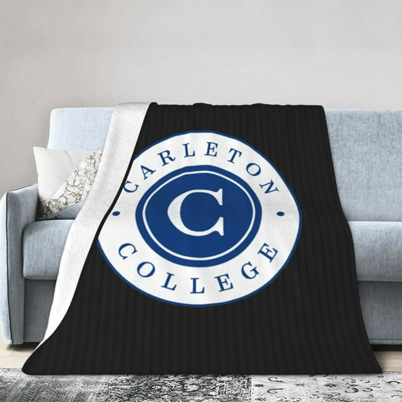 Carleton College Ultra-Soft Micro Fleece Blanket Multi-Size Flannel ...
