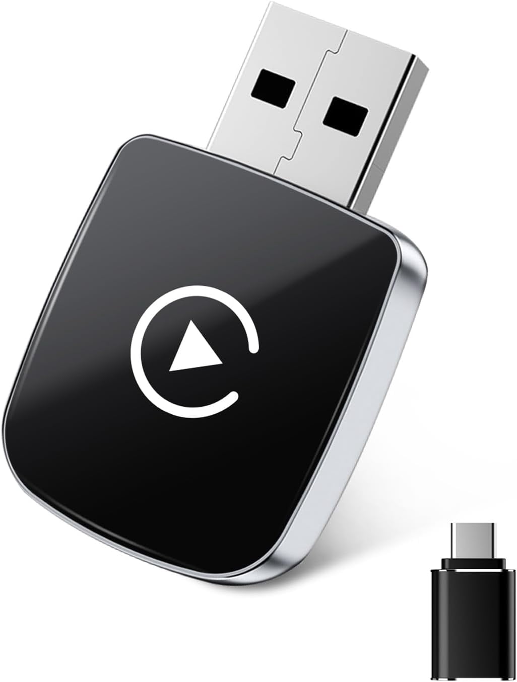 Carlikeit CarPlay Wireless Adapter for iPhone, Apple Carplay Converter ...