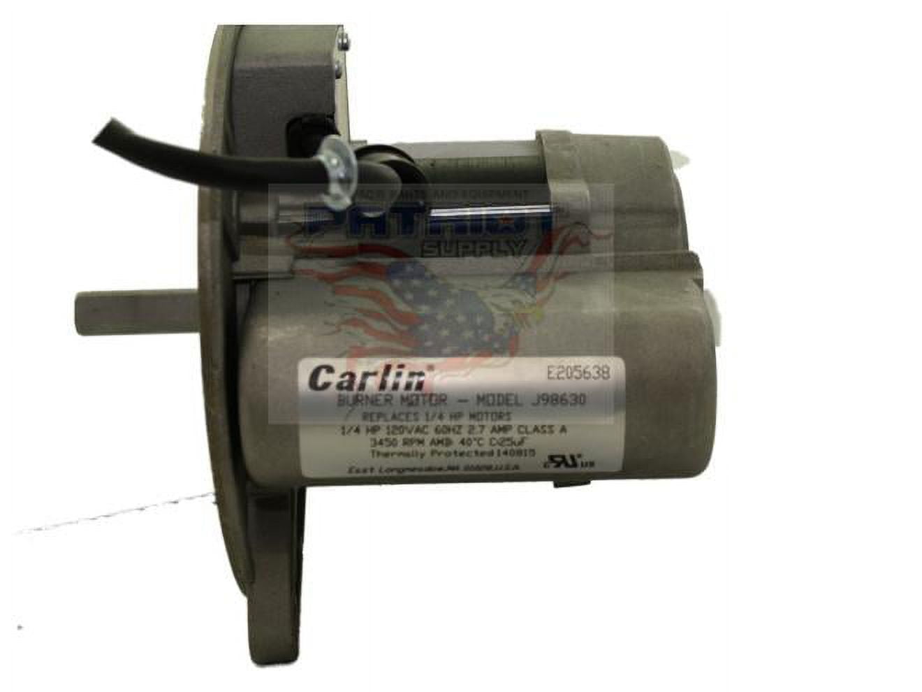 Carlin 98630S 1/4 HP, 120V, 60HZ, 48N Frame Motor - Walmart.com