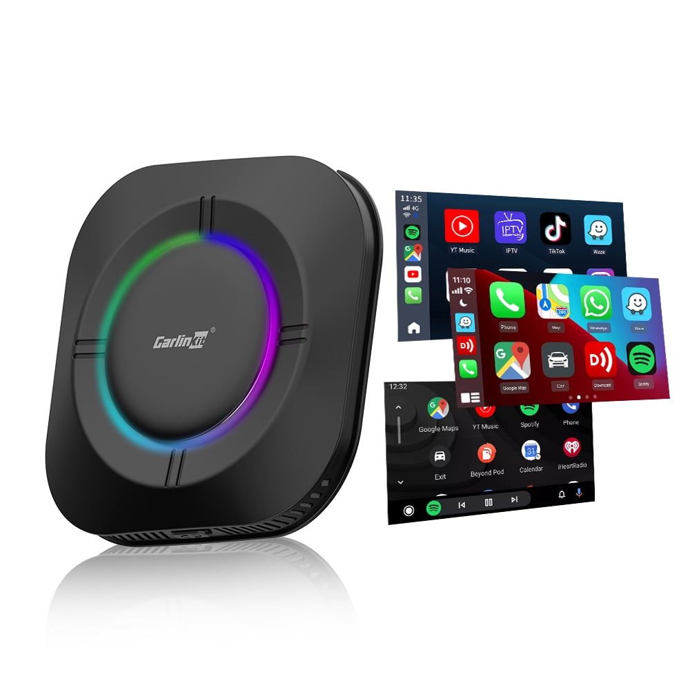 Carlinkit Android 13 Tbox S2, LED Version, 4+64GB with Qualcomm 8-core ...