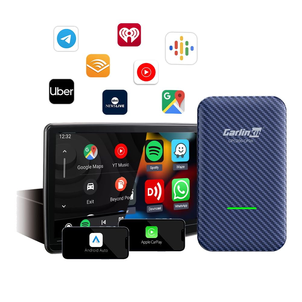 CarlinKit 4.0 Wireless CarPlay CarPlay - Wireless CarPlay Adapter for ...