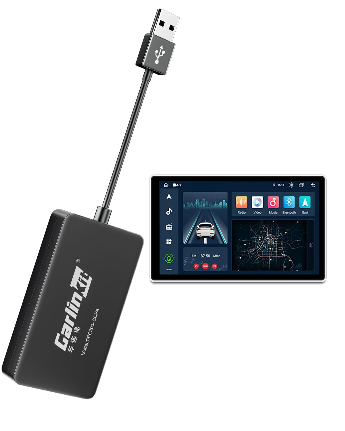 CarlinKit Wireless CarPlay & Wireless Android Auto,Built-in APK App,for ...