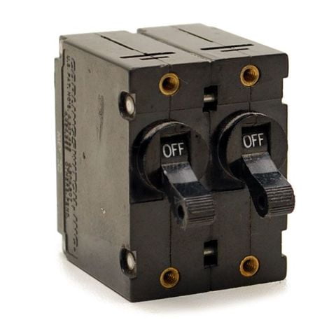 Carling 15 Amp Double Boat Circuit Breaker Toggle - Walmart.com