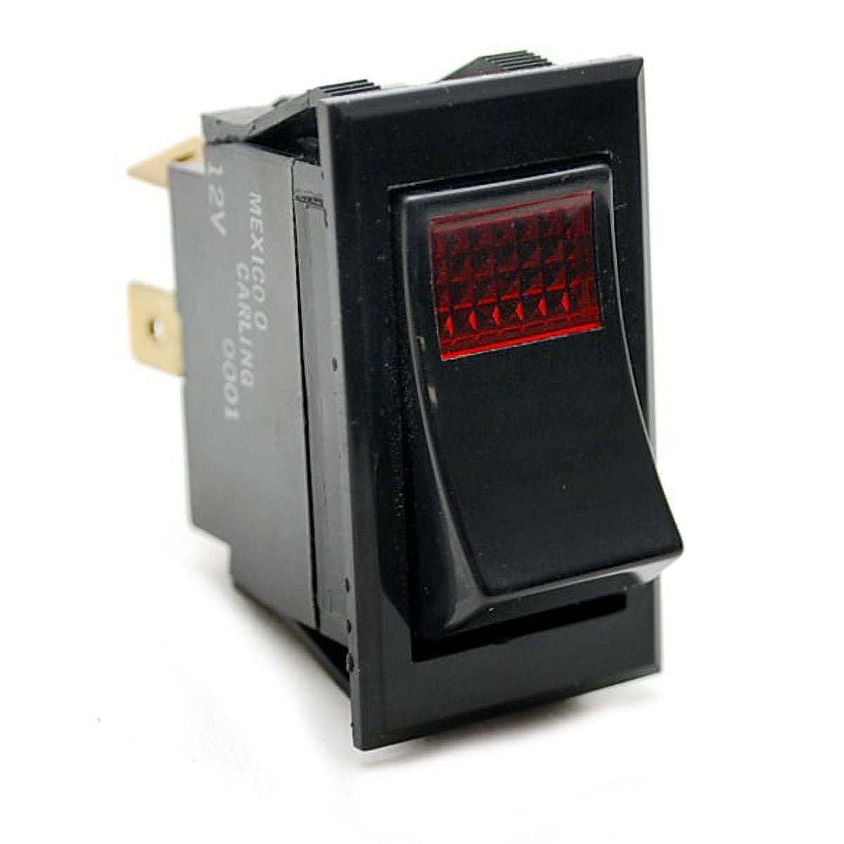 Carling 9510 On/Off Illuminated Boat Rocker Switch - Walmart.com