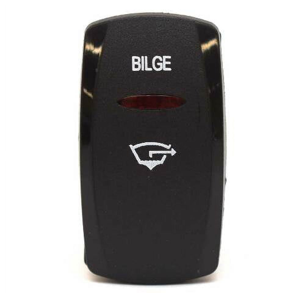 Carling Boat Bilge Rocker Switch 201576 | ON/OFF 12V 20A - Walmart.com