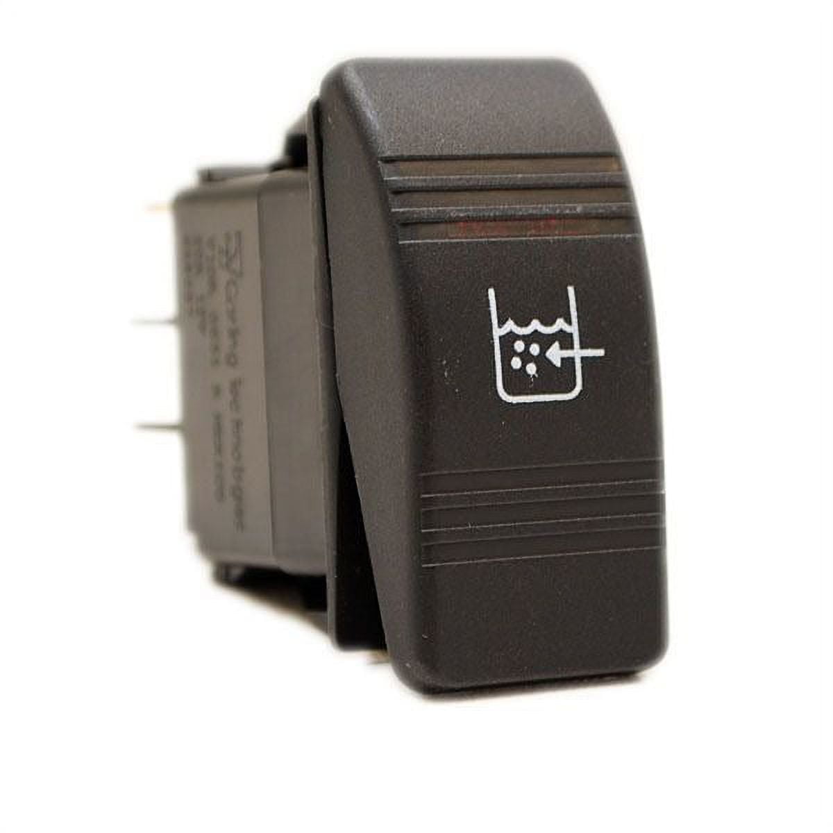 Carling Boat Bilge Rocker Switch | Lighted 12 Volt On / Off 3 Spade ...