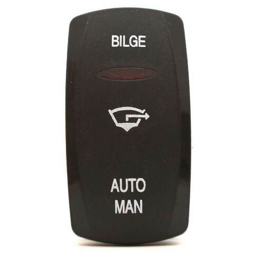 Carling Boat Bilge Rocker Switch | Ranger On/Off/On 12V 20A - Walmart.com