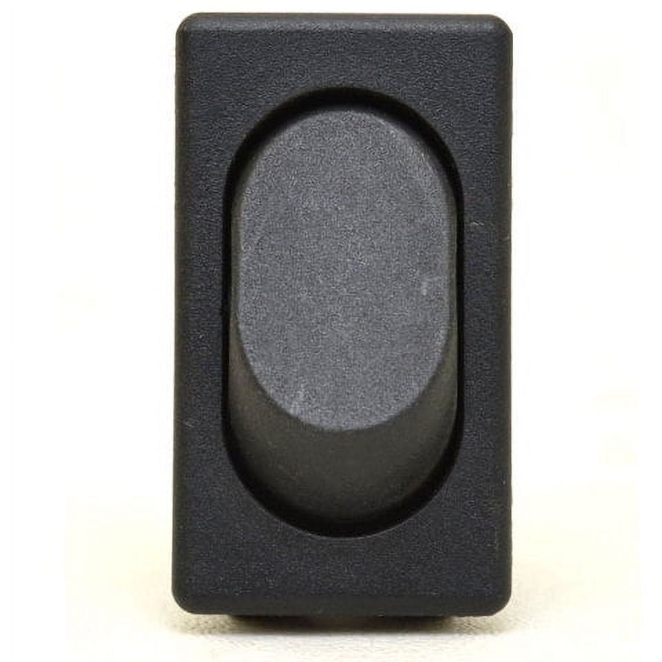 Carling Boat Momentary On / Off Horn Rocker Switch | Black Plastic ...