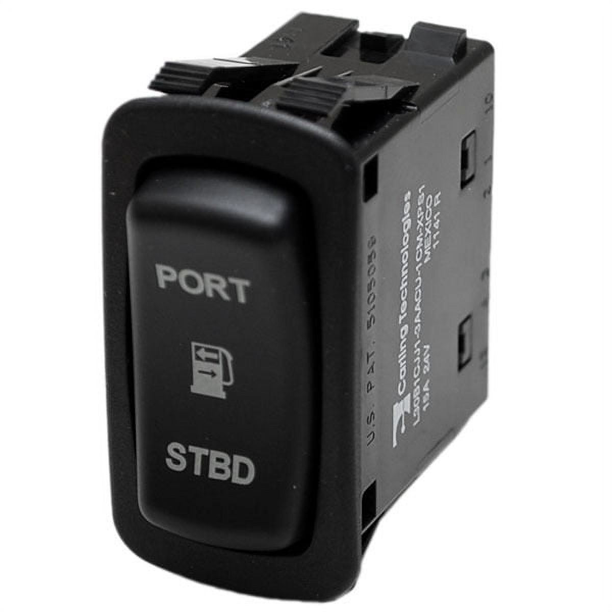 Carling Boat Rocker Fuel Switch | Port / STBD Gas ON/OFF/ON - Walmart.com