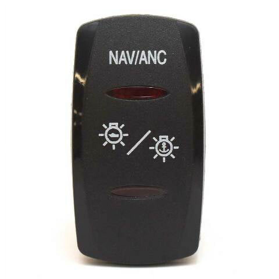 Carling Boat Rocker Switch 201579 | Nav/Anc Lights 20A 12V ON/OFF/ON ...