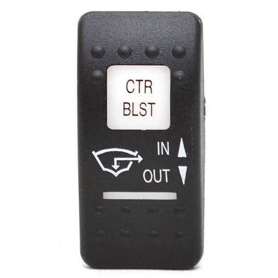 Carling Boat Rocker Switch Actuator Cover | Black CTR BLST - Walmart.com