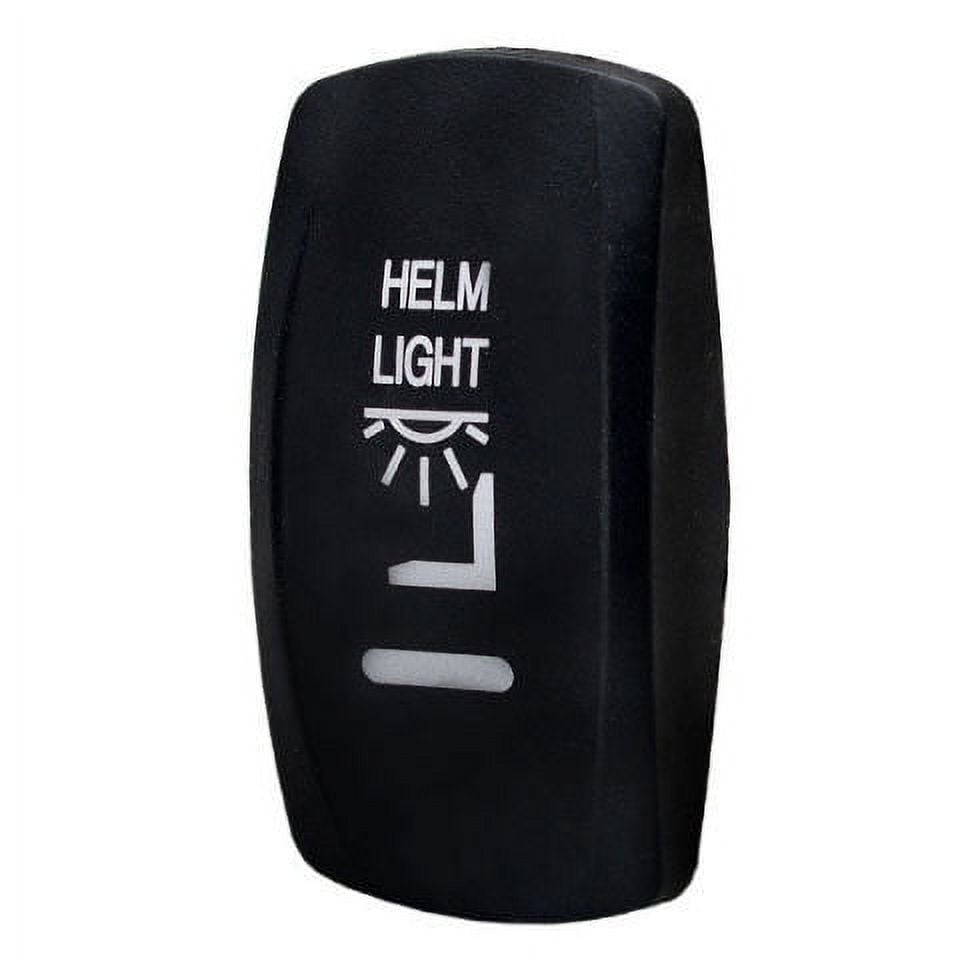 Carling Boat Rocker Switch Actuator | Helm Light Black Lighted ...