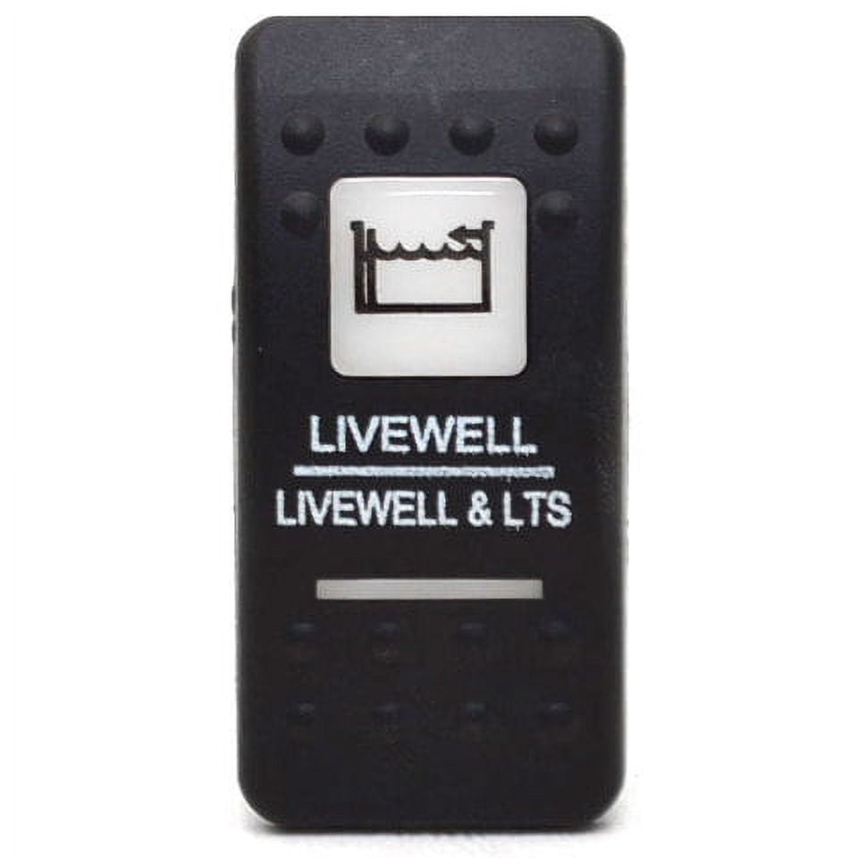 Carling Boat Rocker Switch Actuator | Lighted Livewell / Lts - Walmart.com