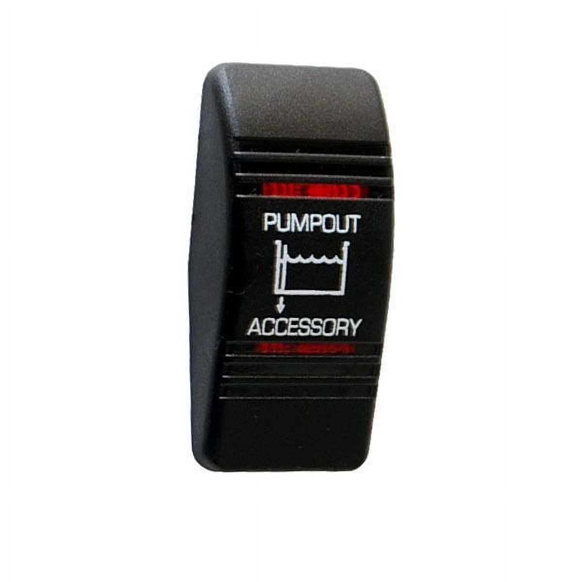Carling Boat Rocker Switch Actuator | Triton Pumpout Lighted - Walmart.com