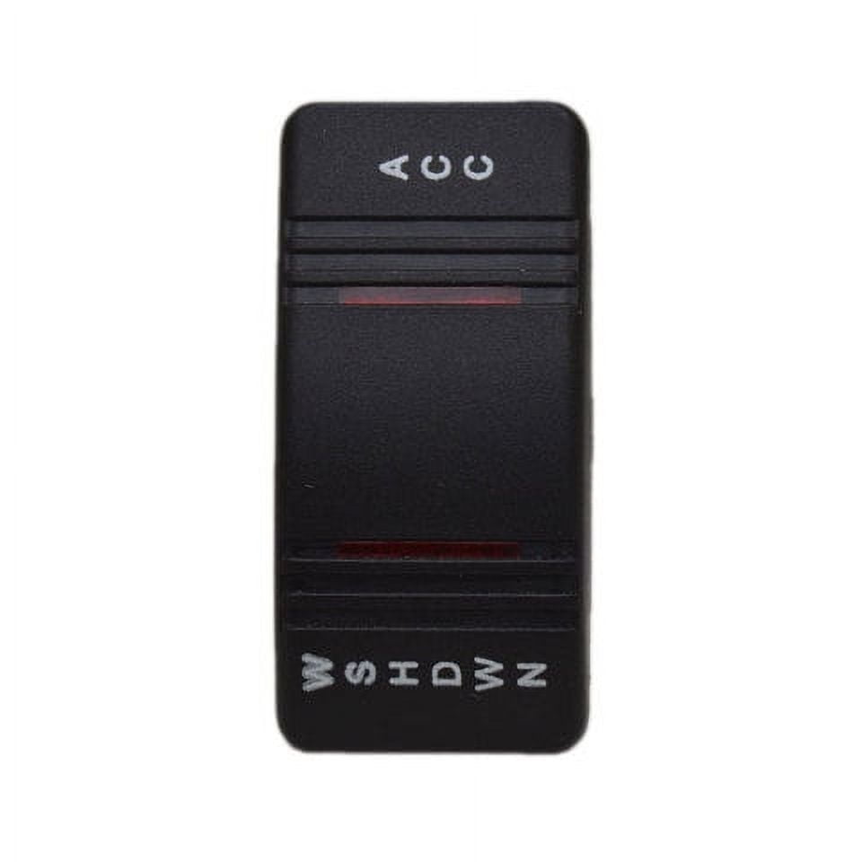 Carling Boat Rocker Switch Actuator | WSHDWN ACC Black Lighted ...