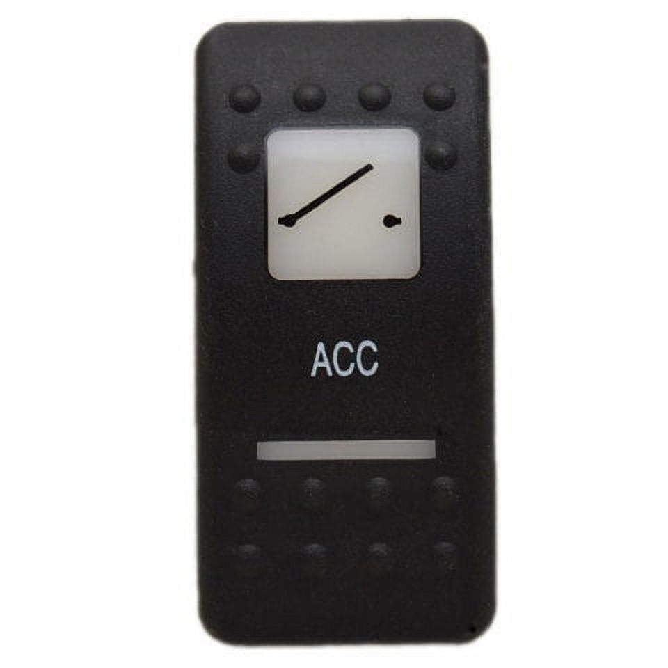 Carling Boat Rocker Switch Cover | ACC Actuator Black Plastic - Walmart.com