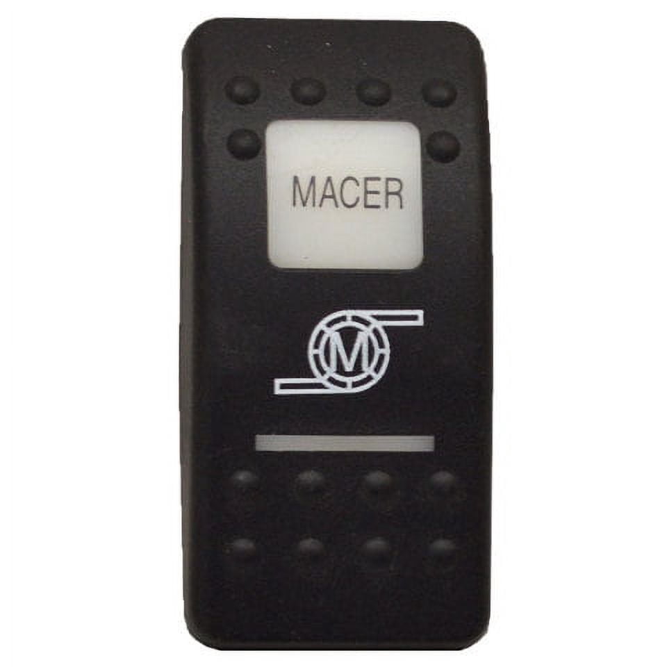 Carling Boat Rocker Switch Cover | Black Macerator Illuminated ...