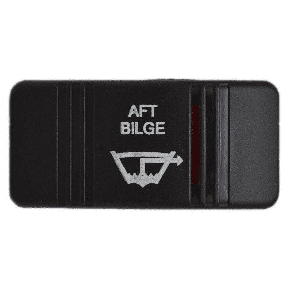 Carling Boat Rocker Switch Cover | Lighted Actuator AFT Bilge Black ...