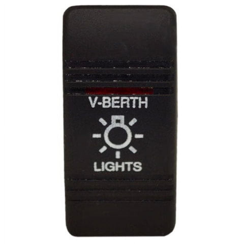 Carling Boat Rocker Switch Cover | Lighted Actuator V-Berth Lights ...