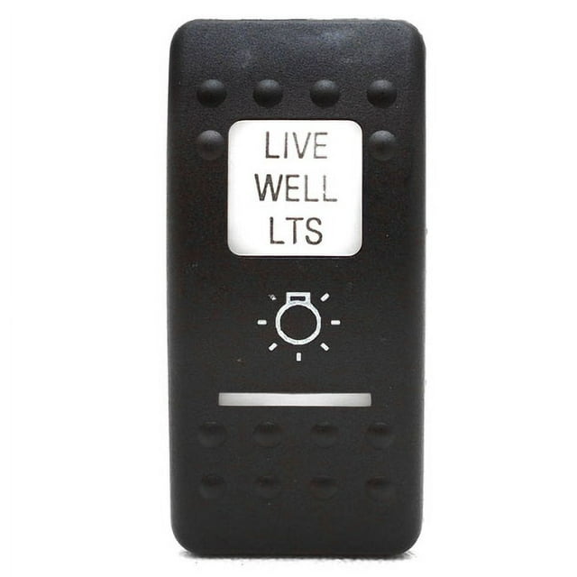 Carling Boat Rocker Switch Cover | Livewell Lights Actuator - Walmart.com